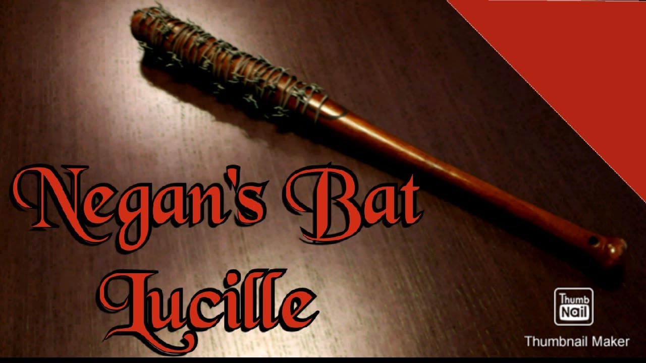 How make Negan's Bat - Lucille (TWD) - YouTube