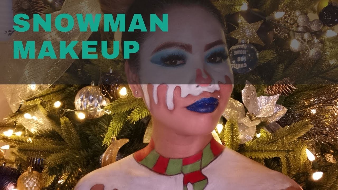 Snowman Makeup - YouTube
