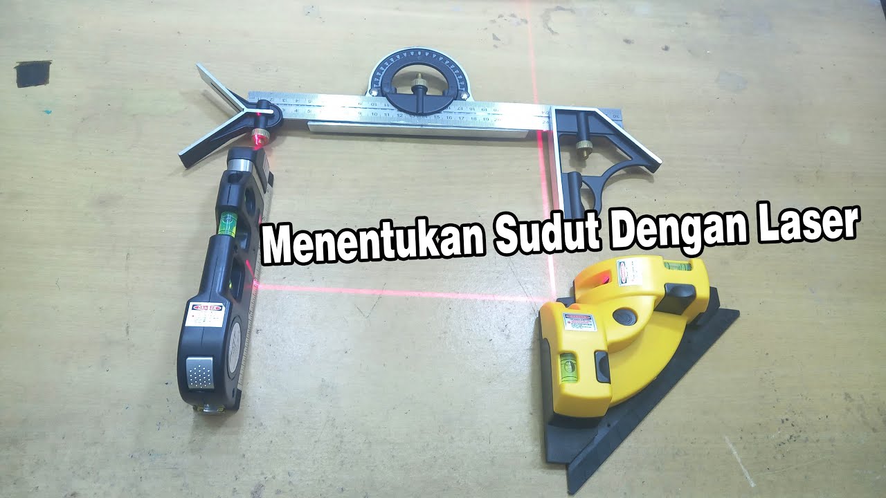 Alat Bantu Menentukan Sudut Siku Menggunakan Laser dan Penggaris ...