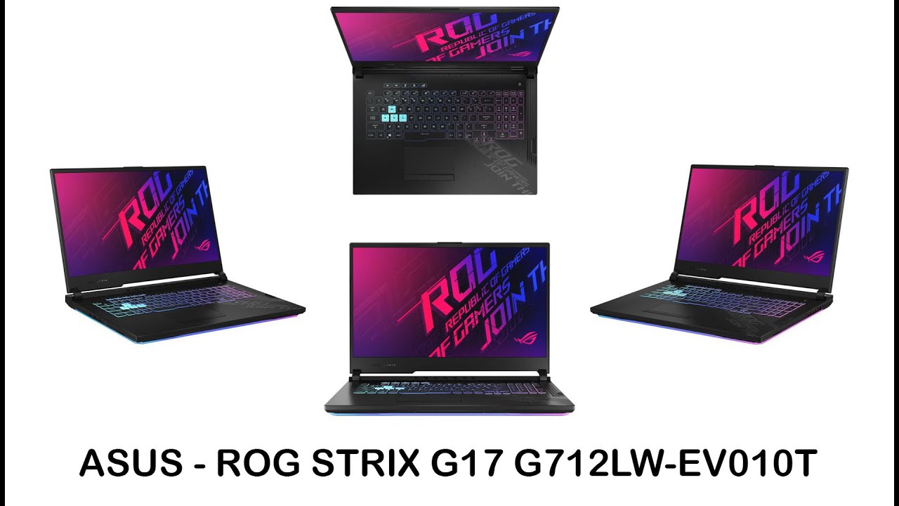 ASUS ROG STRIX G17 G712LW-EV010T - YouTube