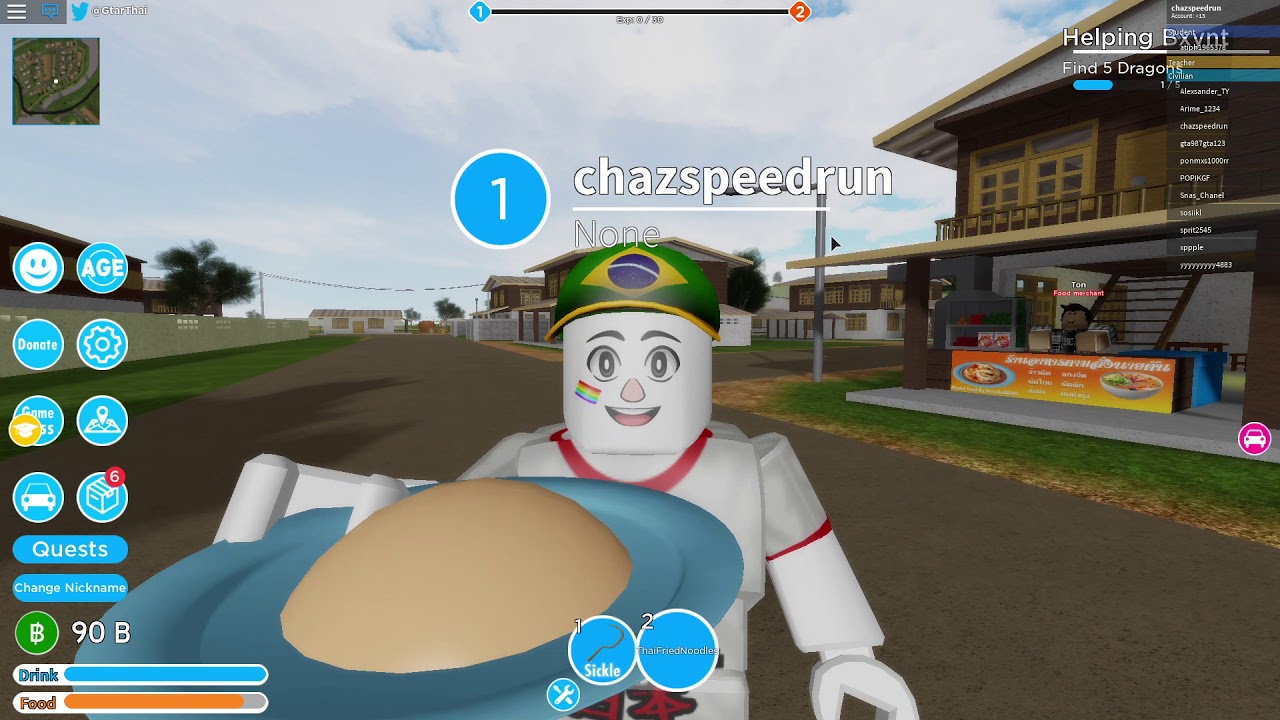 Roblox Thailand Pha Piwat ประเทศไทยผาพิวรรธน์ - YouTube