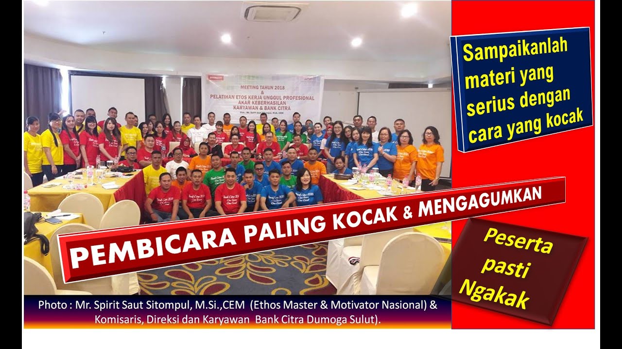 CARA BERBICARA MEMBUAT PESERTA TERTAWA DAN MUDAH MENERIMA MATERI ...