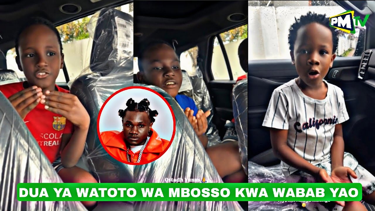 WATOTO WA MBOSSO WAMUOMBEA DUA BABA YAO BAADA YA KUNUNUA GARI MPYA ...