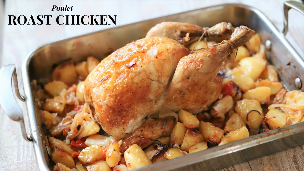 Family Home Style Roast Chicken ( using the 3 stages roasting method ...