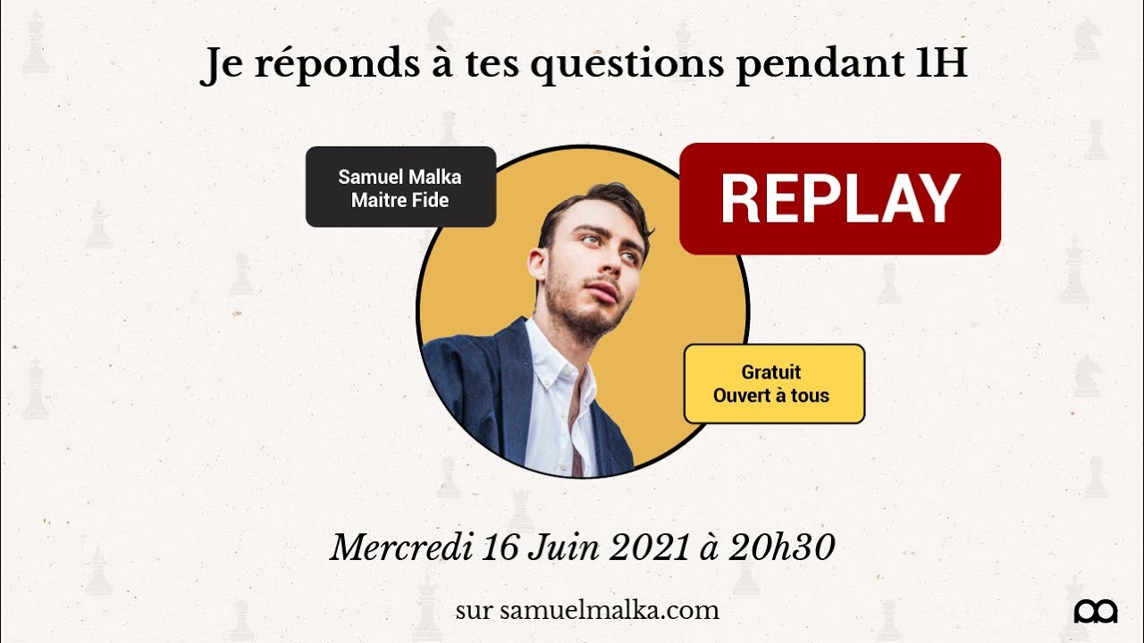 REPLAY : 1 heure de live pour répondre à vos questions #3 - MF Samuel ...