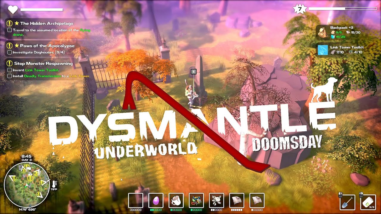 Finding Graveyard Key and Link Tower - Dysmantle - EP05 - YouTube