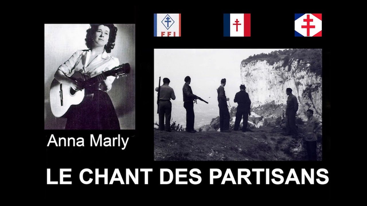 128 La résistance Française Anna Marly Le Chant des Partisans - YouTube