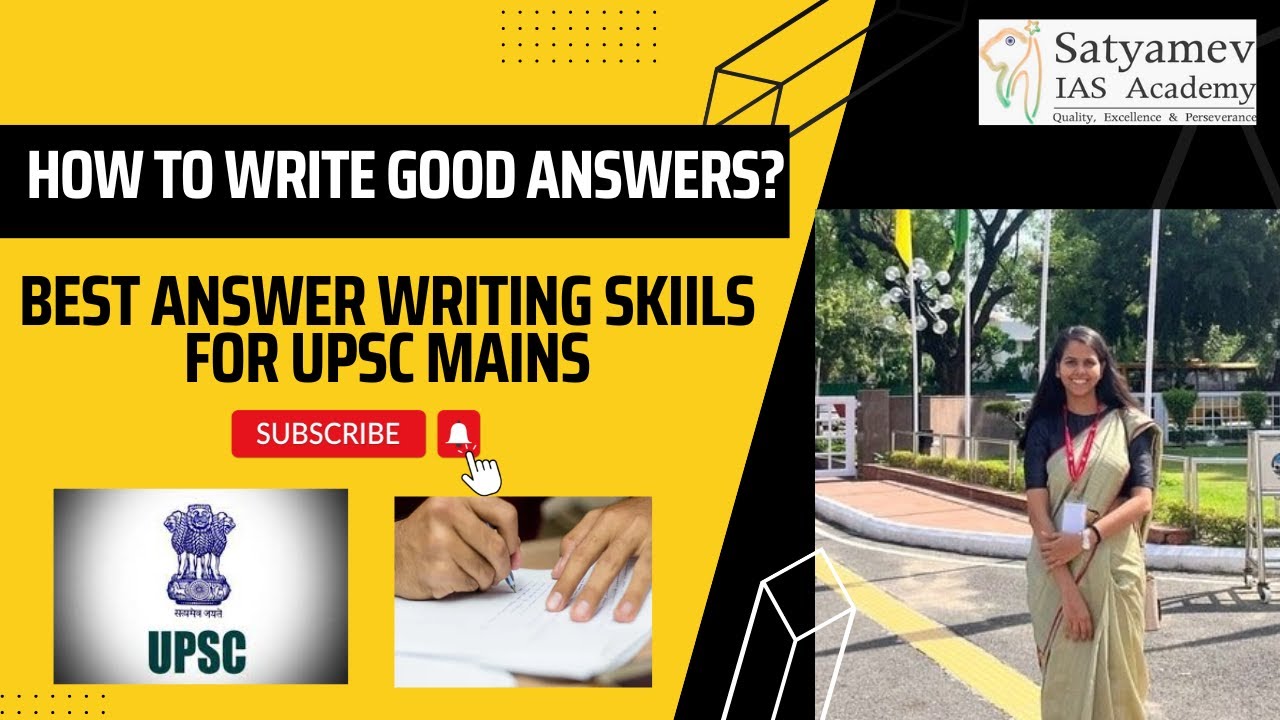 "Cracking the Code: Mastering UPSC Mains Answer Writing Techniques" |how to write a good answer# ...