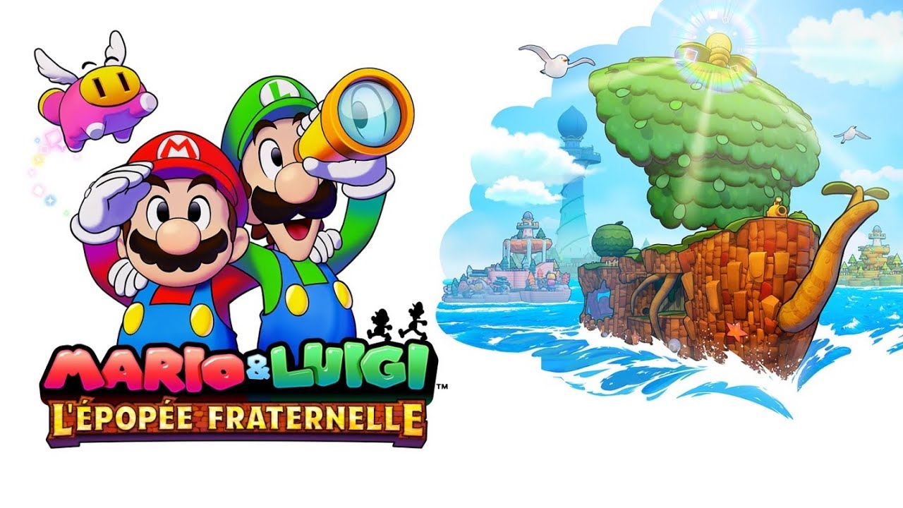 💥Mario et Luigi, l'épopée Fraternelle💥 dispo le 7 Novembre. - YouTube