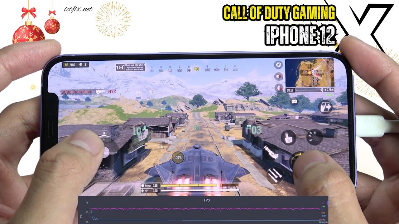 iPhone 12 Call of Duty Gaming test CODM Update 2024 | Apple A14 Bionic ...