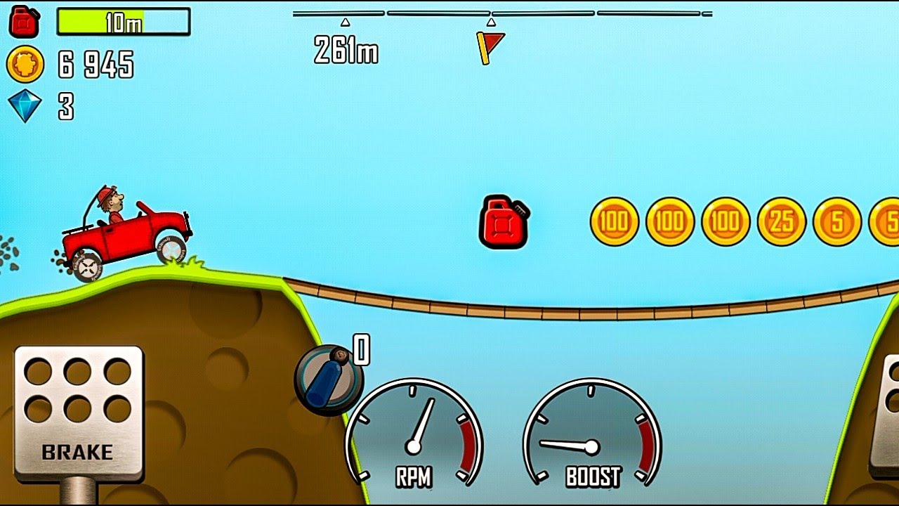 Hill Climb Racing Android Gameplay Part_1 - YouTube