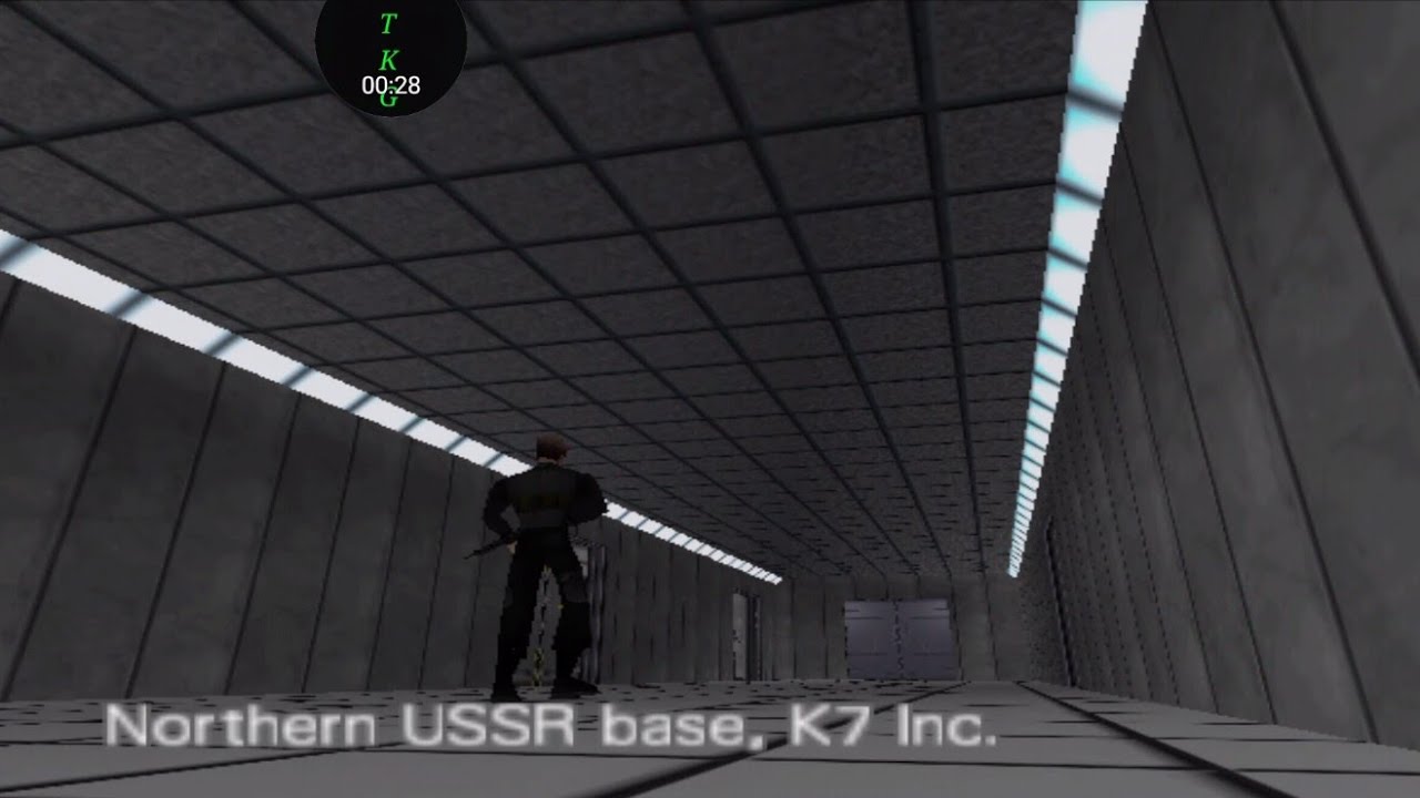 GoldenEye 007 N64 Snowy (Custom Level) 00 Agent - YouTube