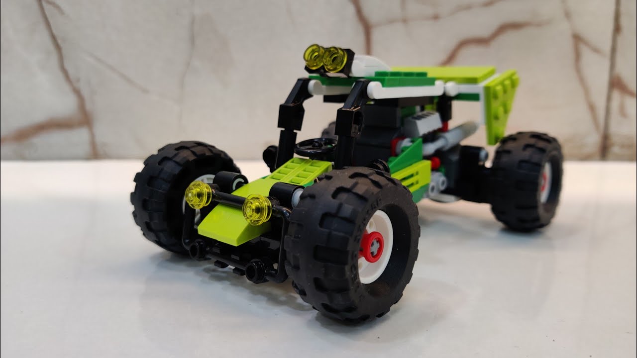 How I built a Lego Off-Road Buggy Car | Lego Creator 3 in 1 Off road ...