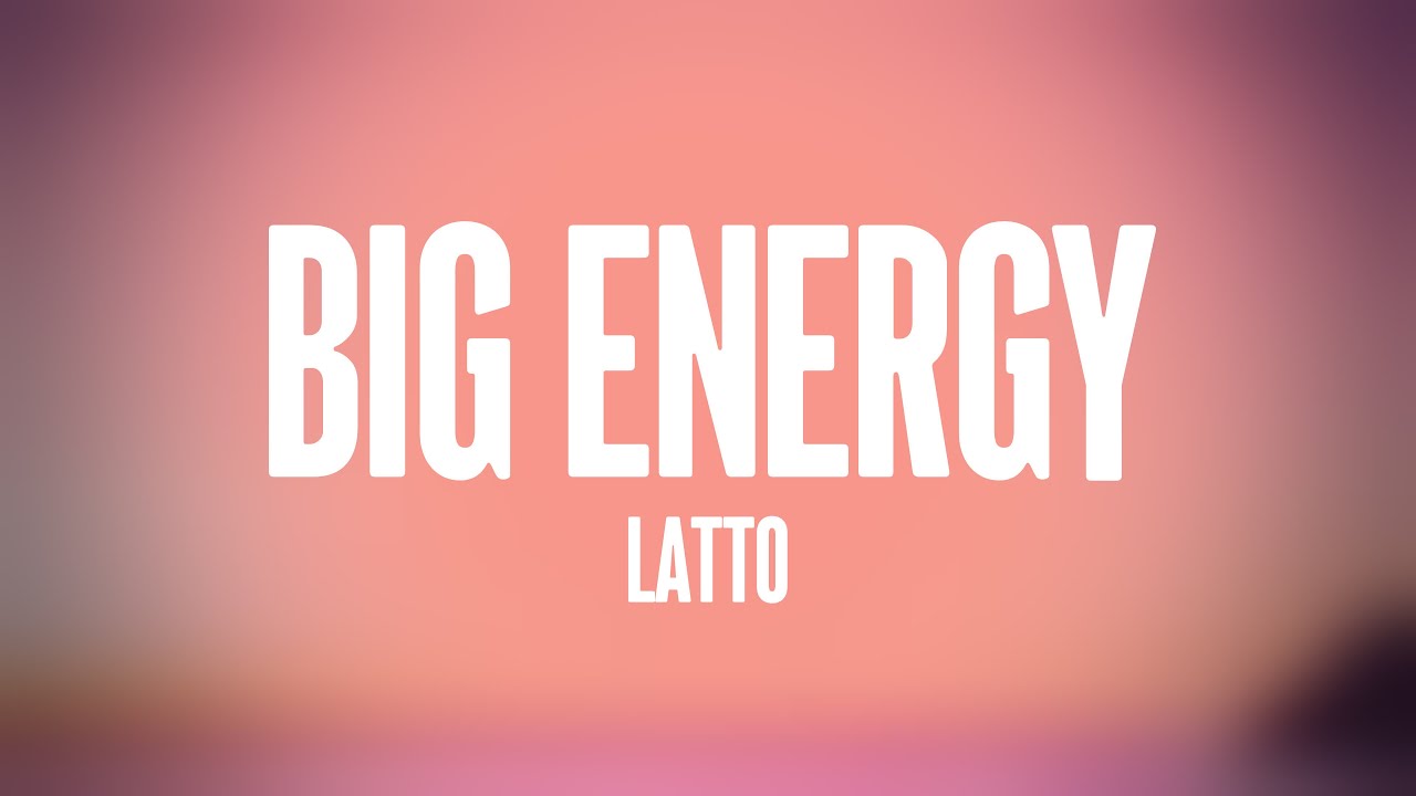 Big Energy - Latto (Lyric Music) 🐝 - YouTube