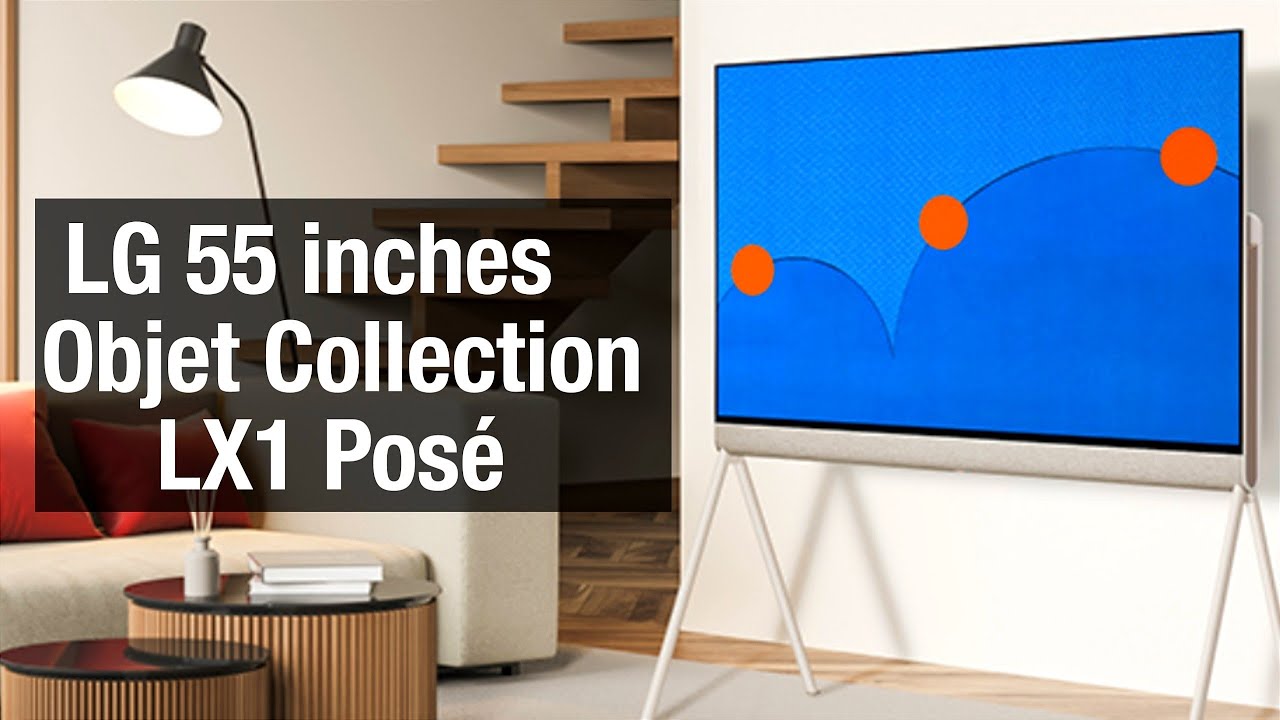 LG 55 inches Objet Collection LX1 Posé Series 4K Ultra HD Smart OLEDevo ...