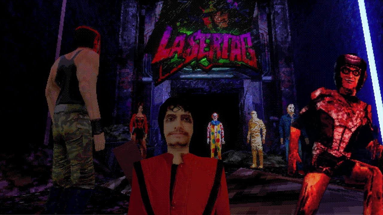 LASER TAG MASSACRE - Halloween Party Turns Into Slaughter! - YouTube