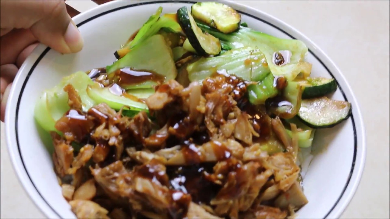 Vegan Teriyaki Jackfruit Bowl~SO GOOD - YouTube
