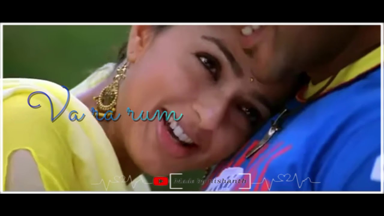 Munbe vaa Sillunu oru kadhal song whatsapp status suriya song - YouTube