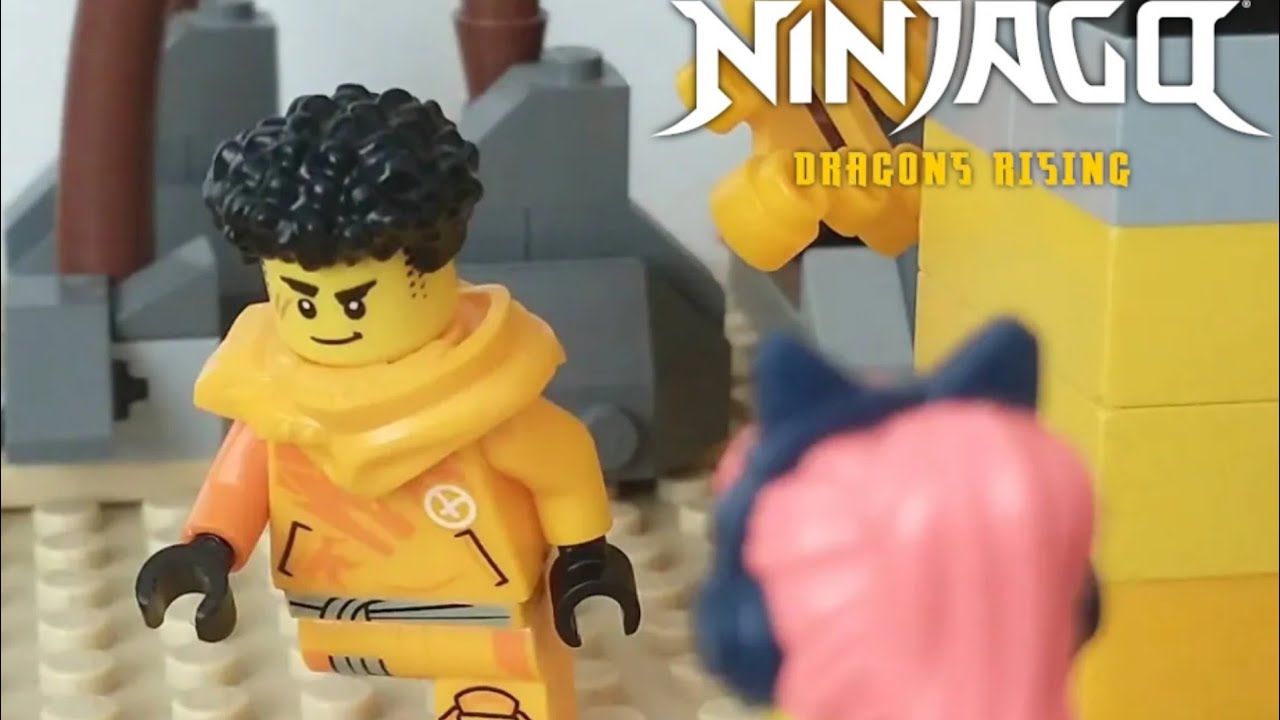 Arin's spinjitzu struggle | Ninjago Dragons Rising season 2 recreation ...