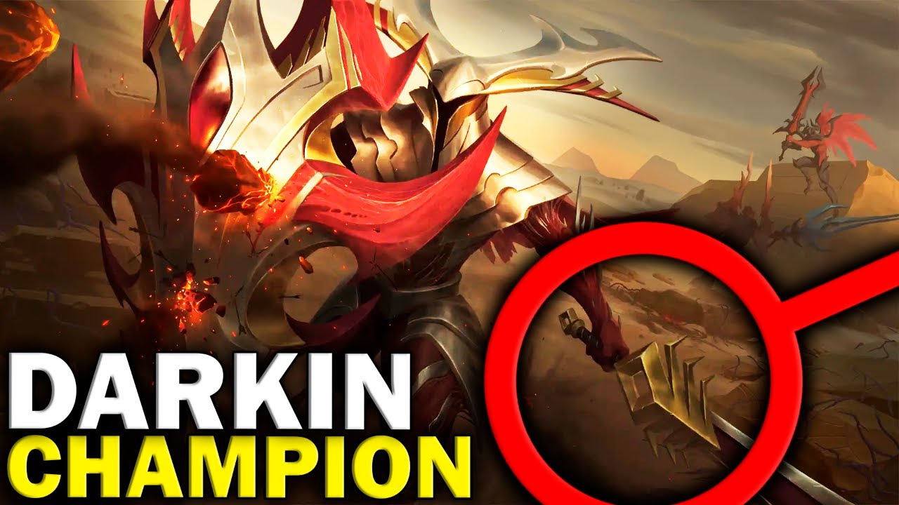 TEASER #01 - New DARKIN Champion - League of Legends - YouTube