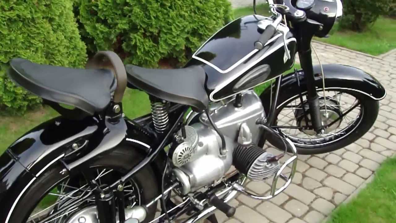 IFA BK 350, 1956 rok, GbMe - YouTube