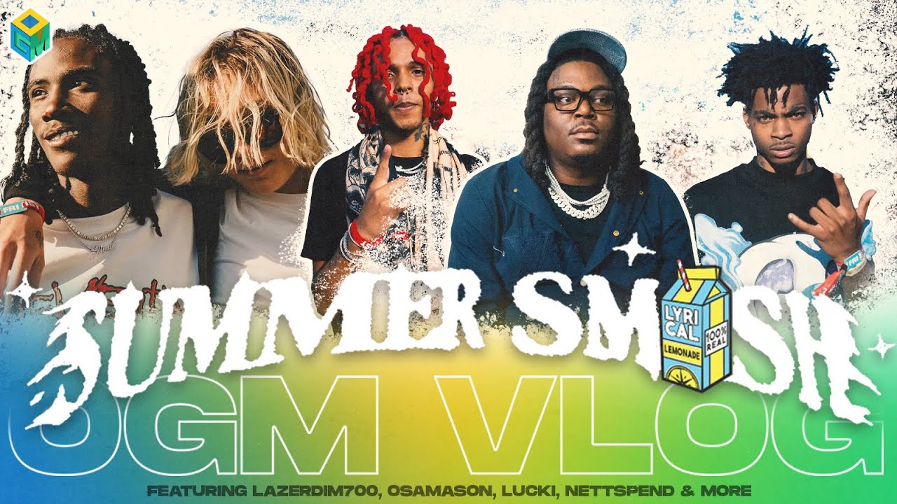 Summer Smash 2024 Vlog | Lazer Dim, OsamaSon, LUCKI, Nettspend, SoFaygo ...