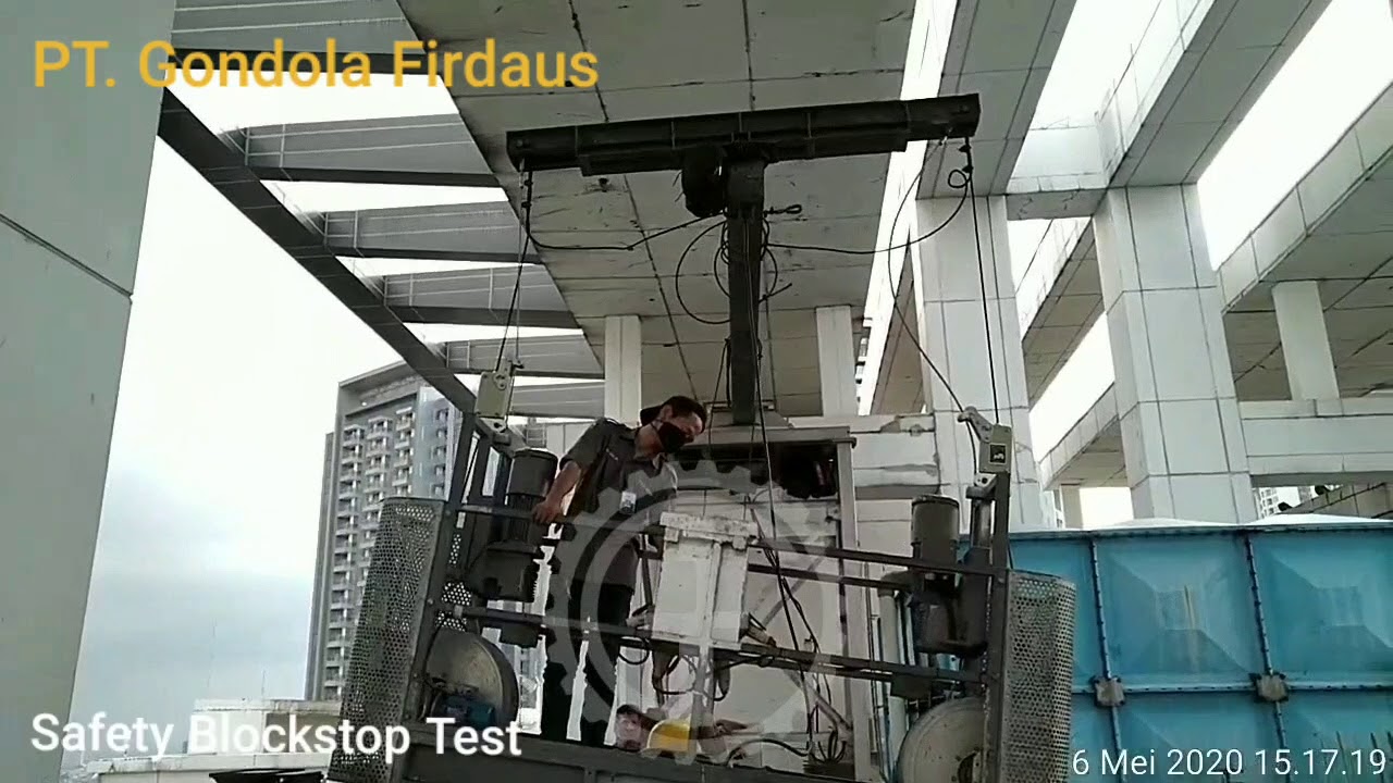 Test Blockstop Gondola - YouTube