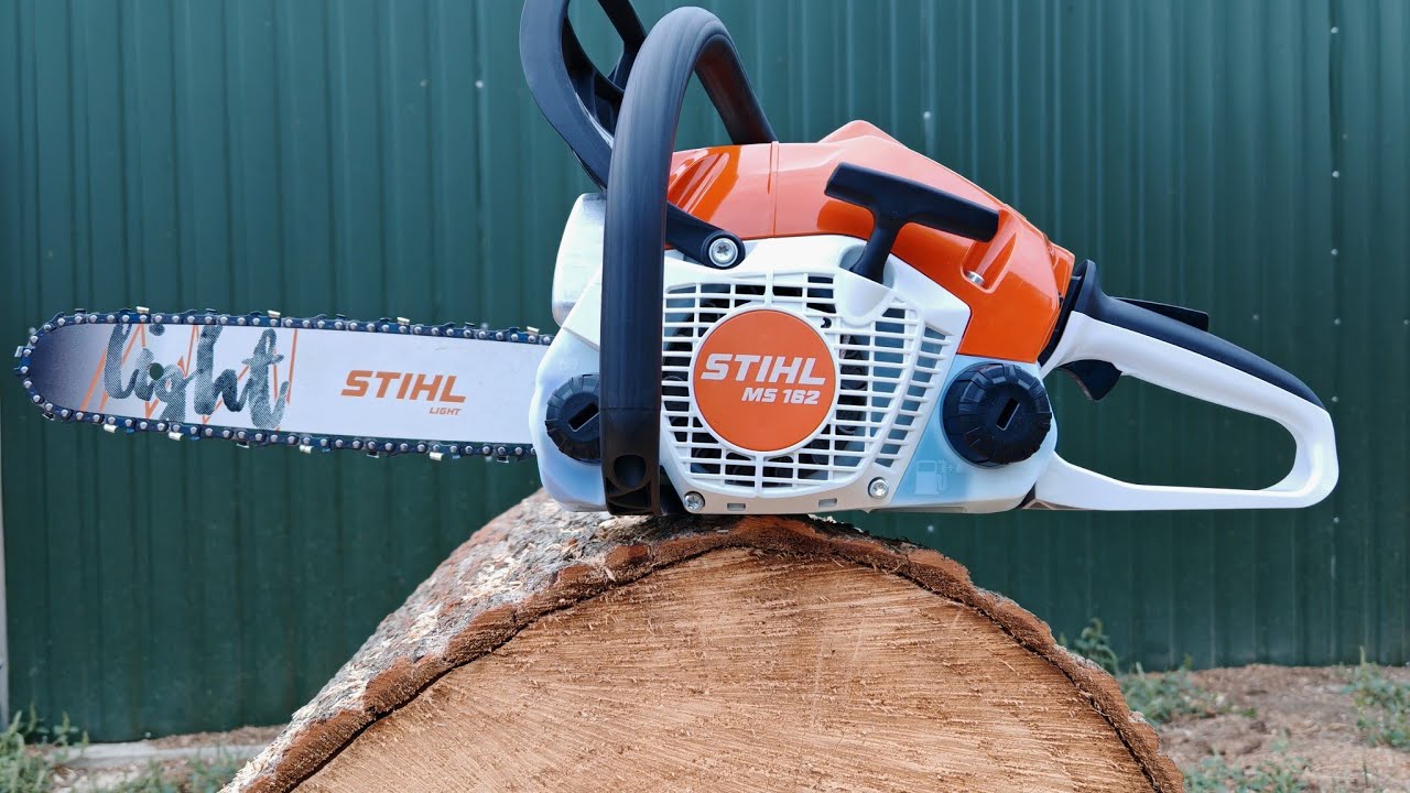 Stihl MS 162 Chainsaw / láncfűrész Kicsomagolás/Beüzemelés Unboxing ...