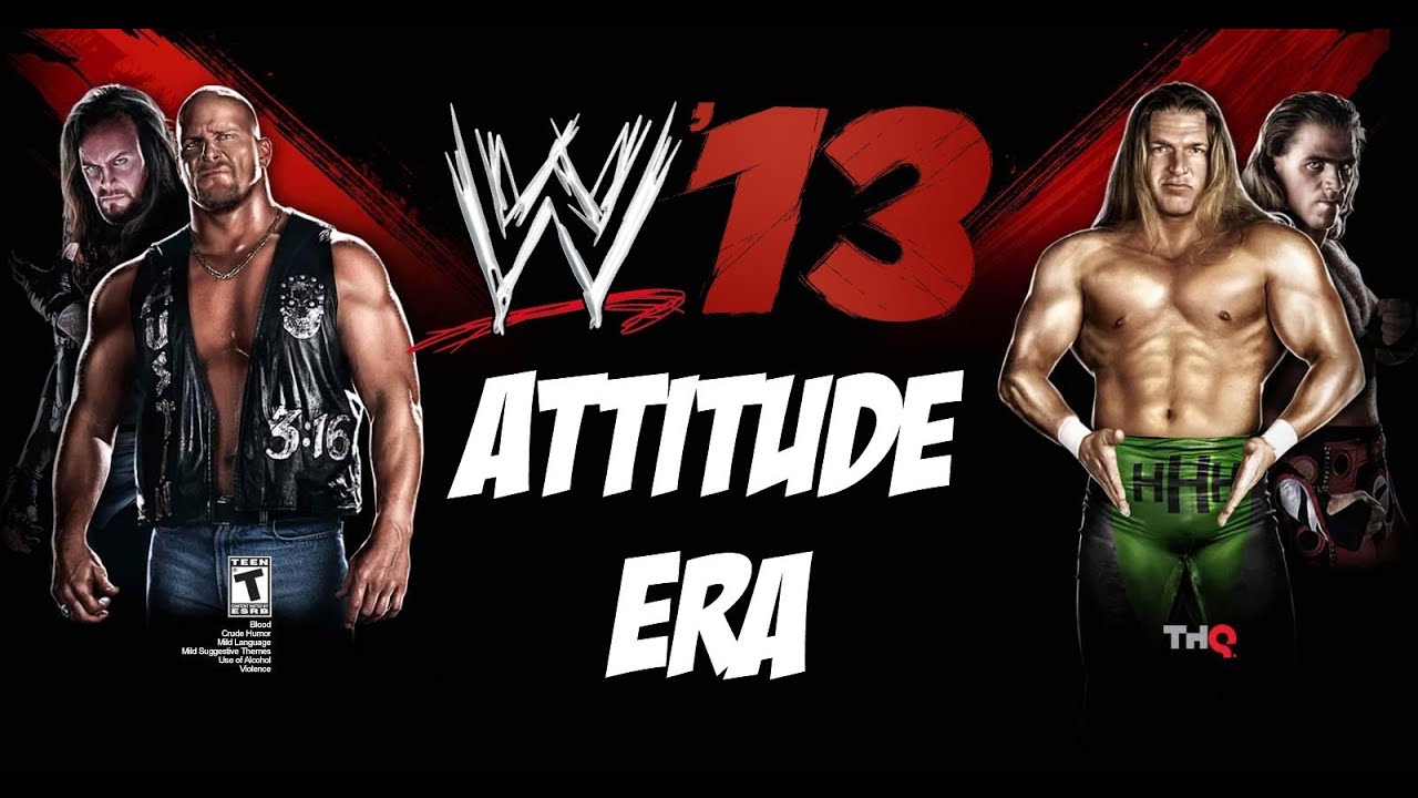 WWE 13 - Attitude Era Mode official Trailer!! - YouTube