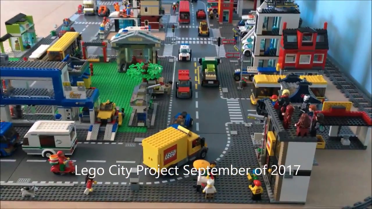 Lego City Project September of 2017 - YouTube