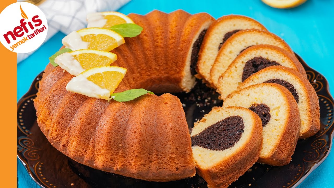 Portakallı Kakaolu Kek | Nasıl Yapılır? - YouTube