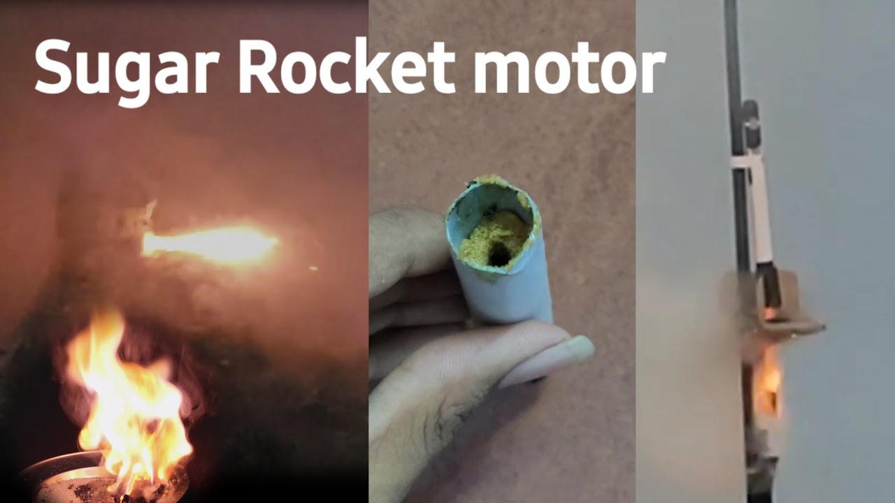 Model Rocket motor making (Sugar rocket) - YouTube