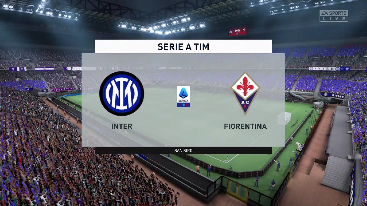 ⚽ Inter Milan vs Fiorentina ⚽ | Serie A (19/03/2022) | Fifa 22 - YouTube