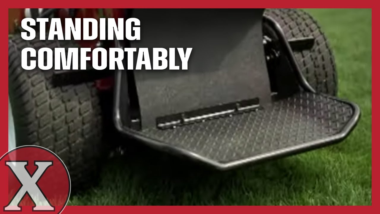 Exmark Vantage - Standing Comfortably - YouTube