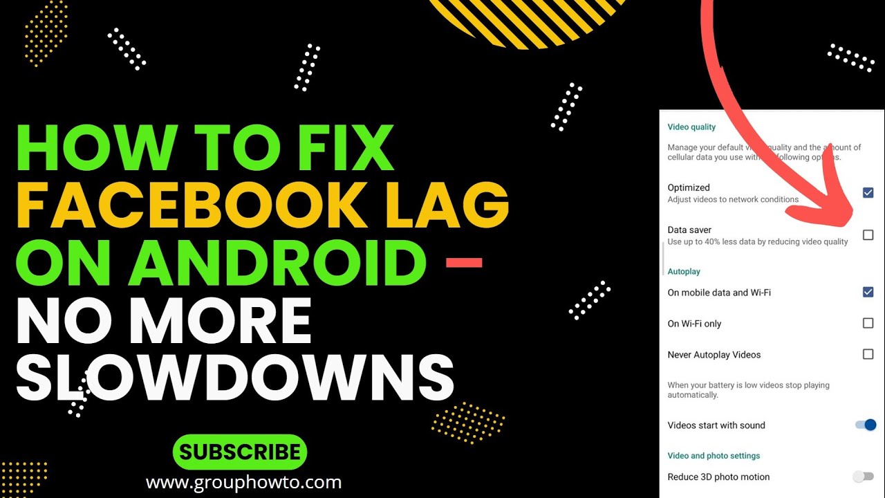 How to Fix Facebook Lag on Android – No More Slowdowns - YouTube