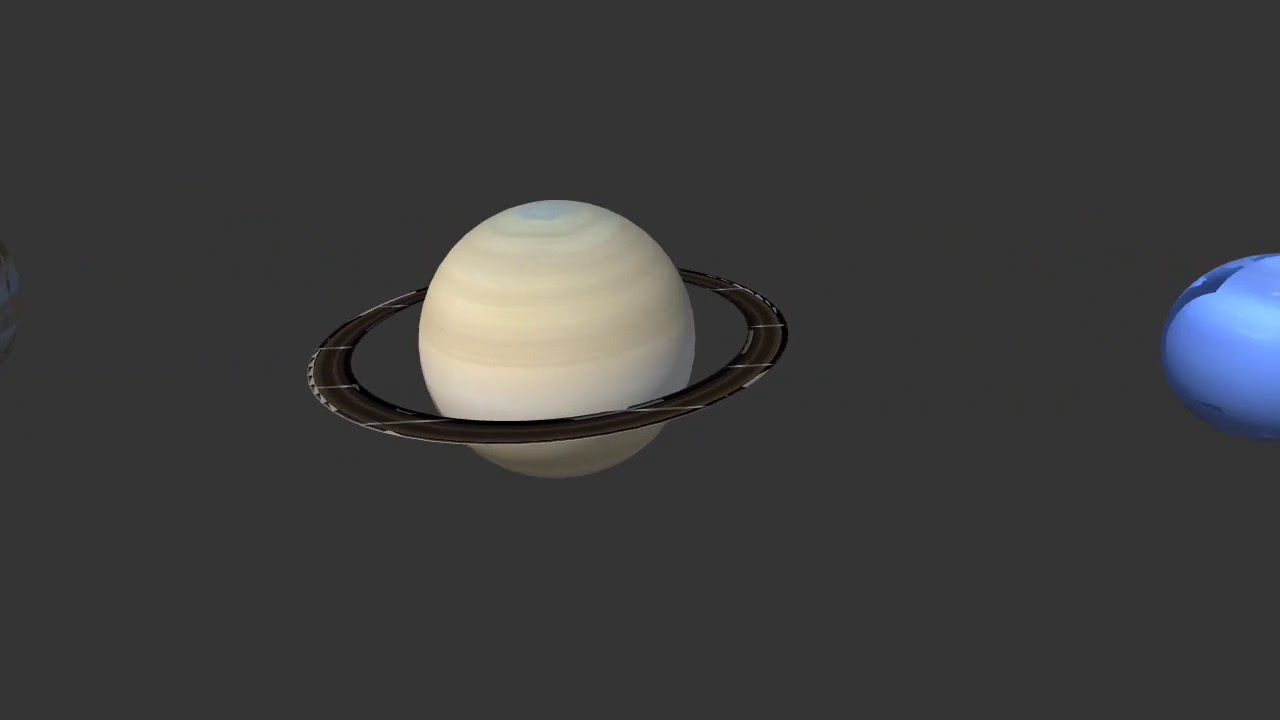 Solar system ( Prisma 3d ) - YouTube