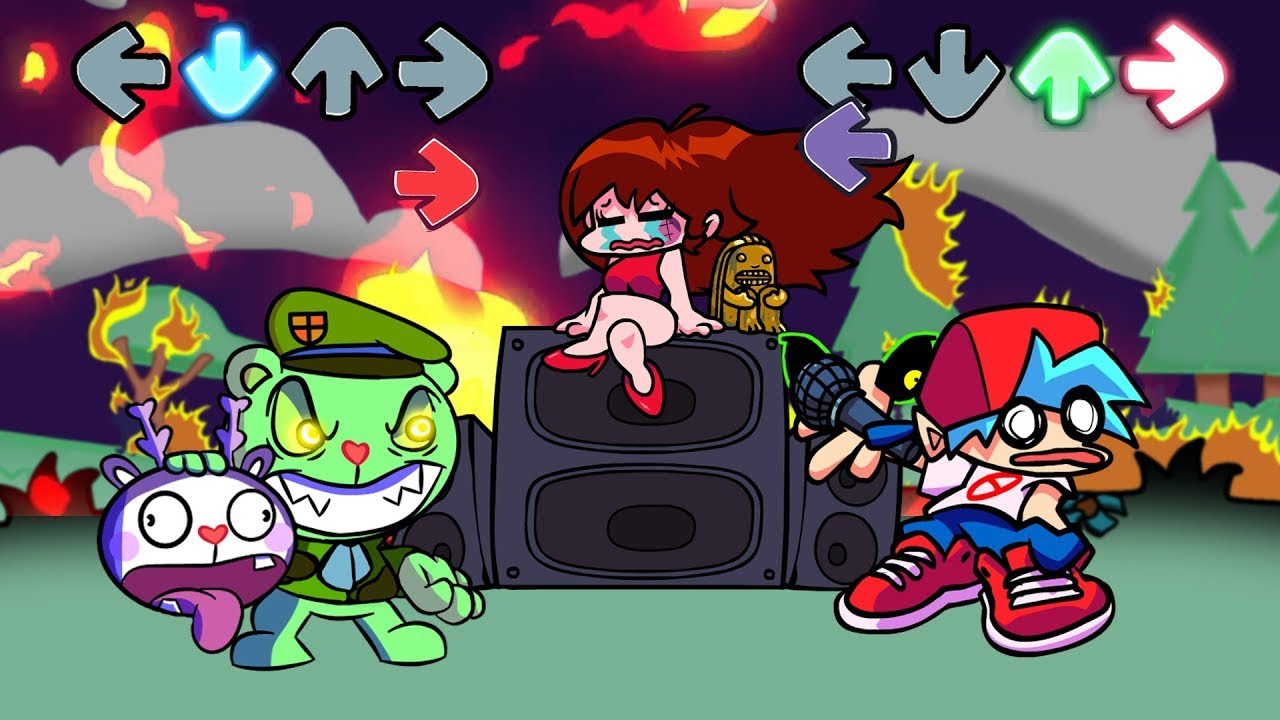 Boyfriend vs Flippy loco (vs Flippy) (Full week) (FNF) (Mods) - YouTube