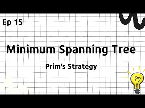 Prim's Algorithm - Minimum spanning tree - YouTube