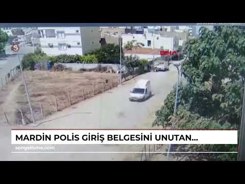 MARDİN Polis, giriş belgesini unutan öğrenciyi sınava 3 dakika kala okula yetiştirdi
