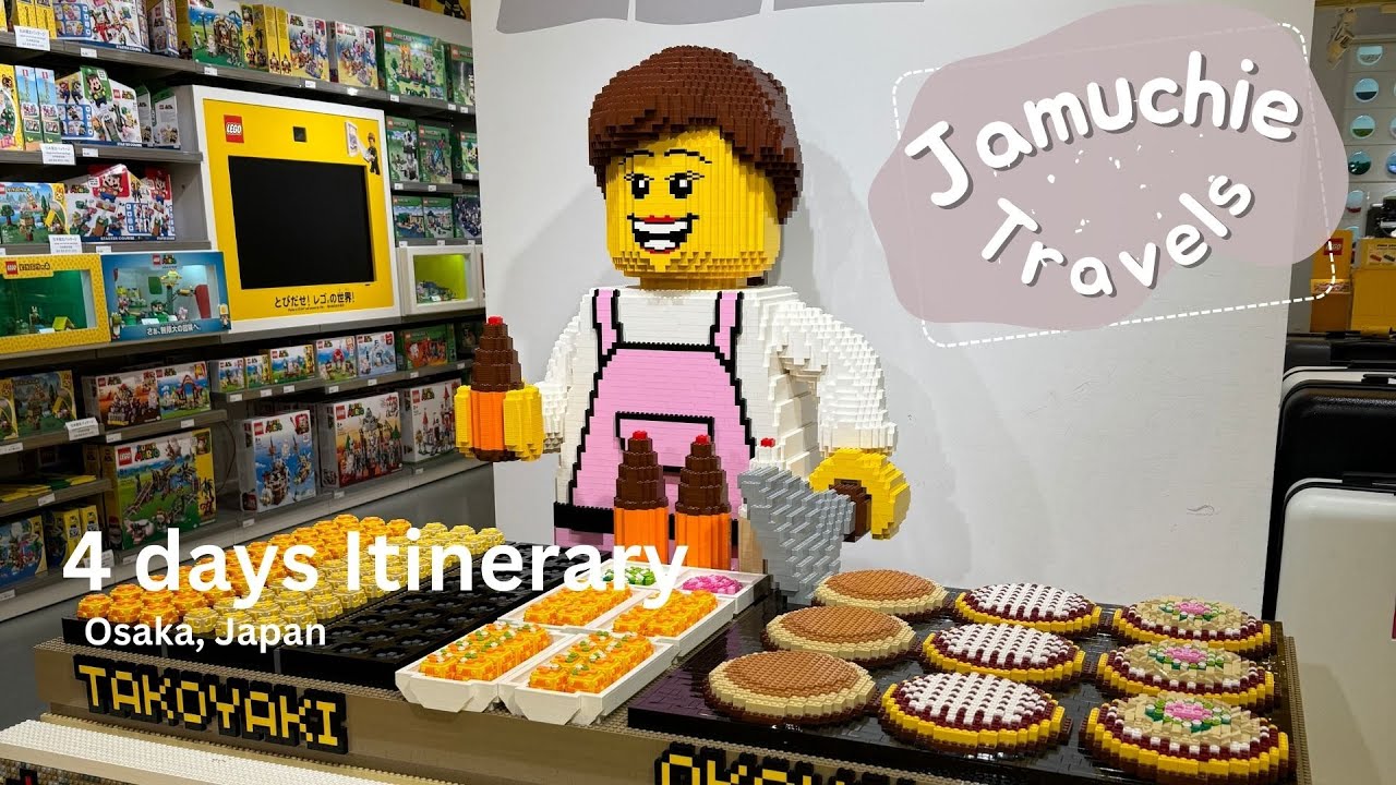 Jam Eats The World - Travel to Osaka 4 Day Itinerary - YouTube