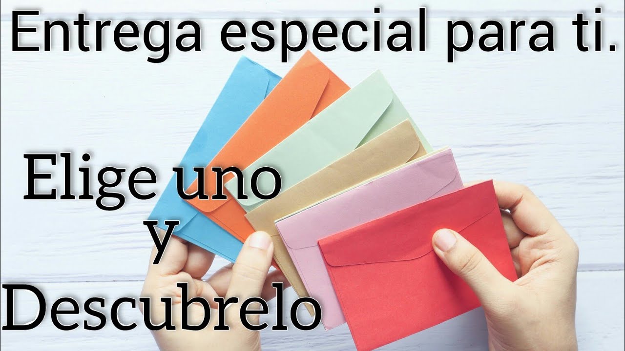 Una entrega especial para ti/un mensaje especial/lo que estas buscando ...