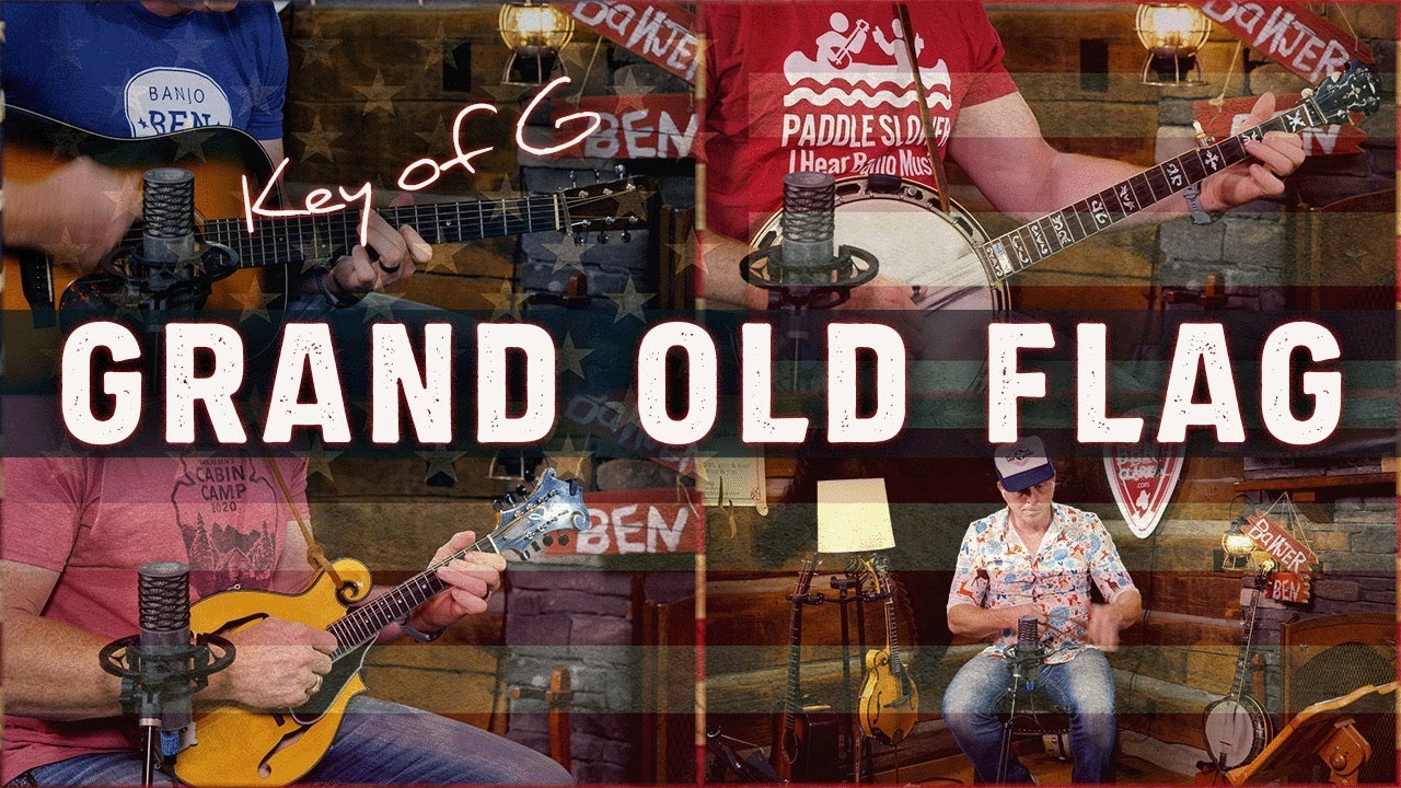 Grand Old Flag BLUEGRASS STYLE! - YouTube