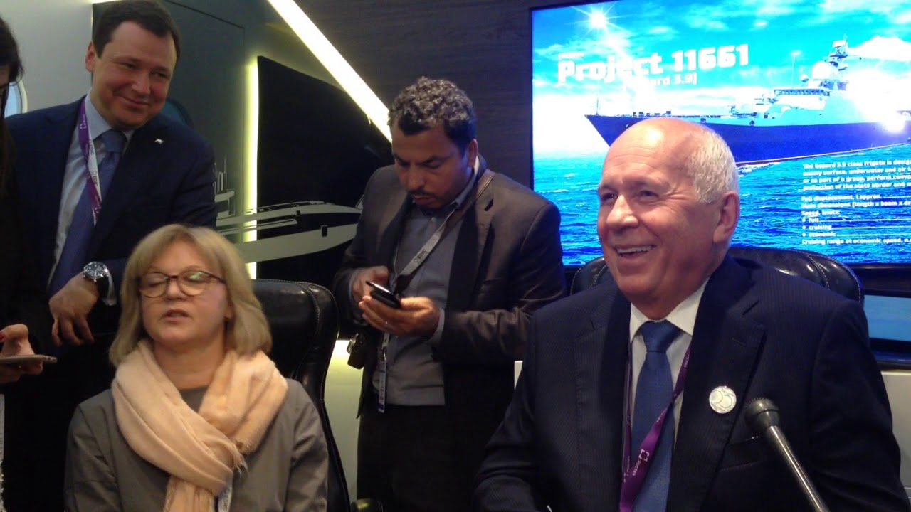 Media briefing of Rostec’s CEO Sergey Chemezov at IDEX 2019 Part 6 ...