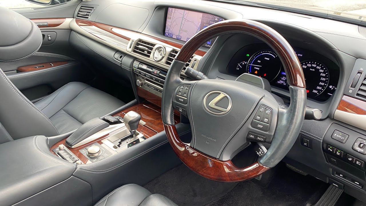 レクサス LS600hL 内装編① - YouTube