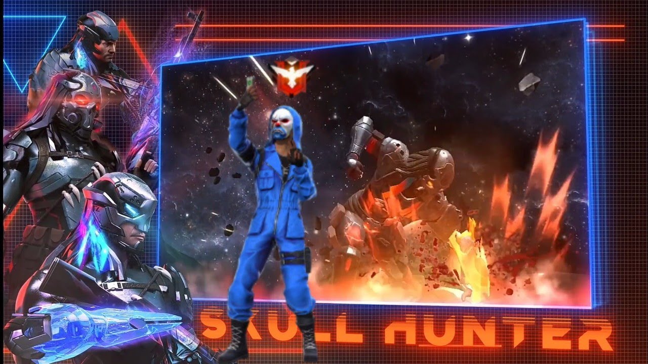 NEW SKULL HUNTER BUNDLE TRAILER IN GARENA FREEFIRE - YouTube