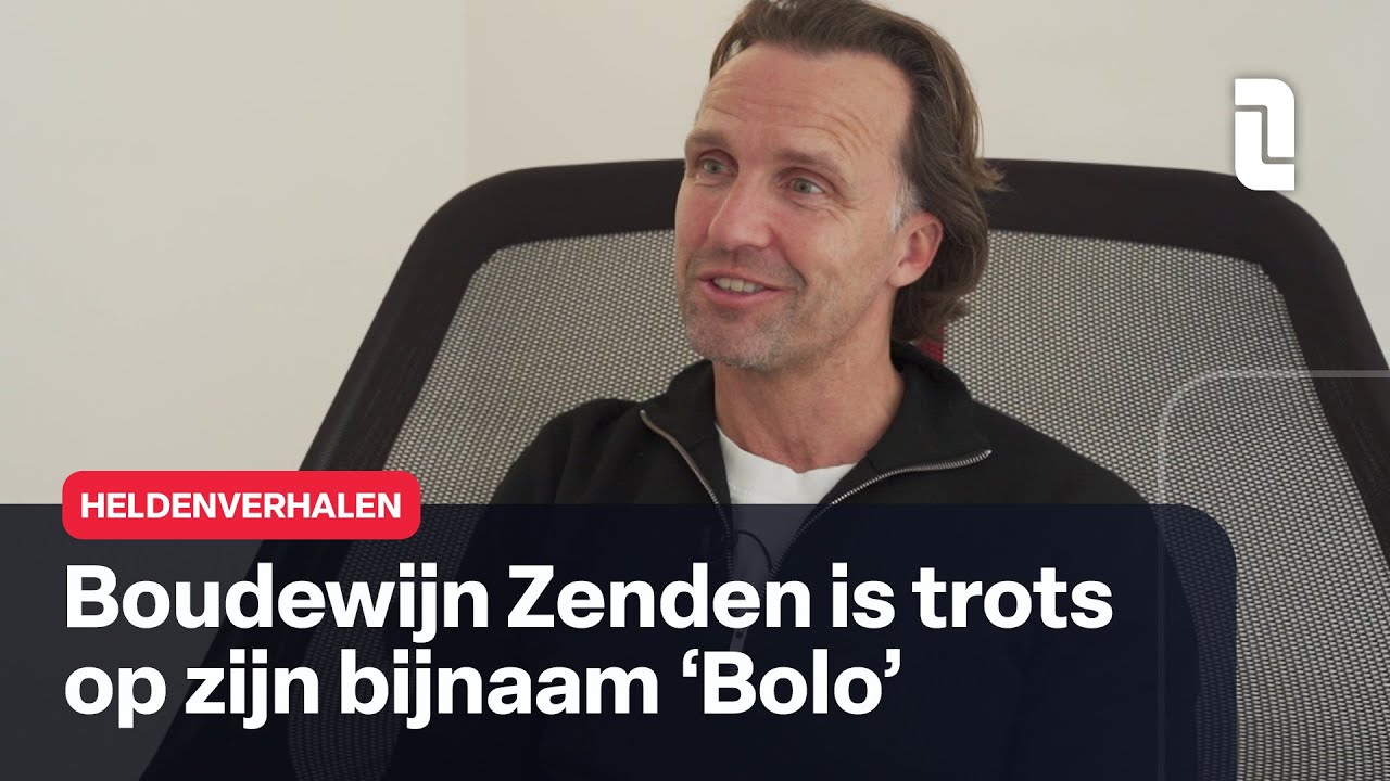 Voetballer Boudewijn Zenden: 'Alles gegeven voor het shirt ...