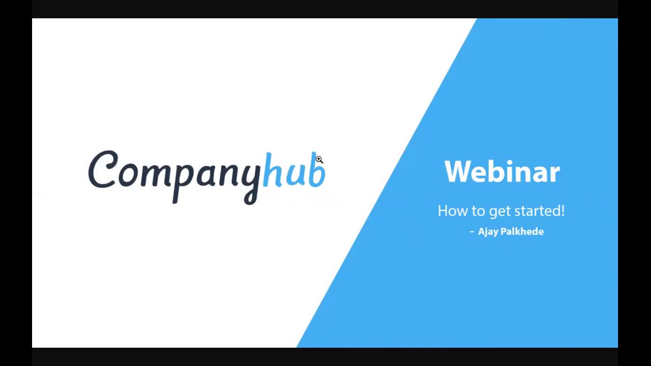 CompanyHub CRM - How to get Started! [Webinar] - YouTube