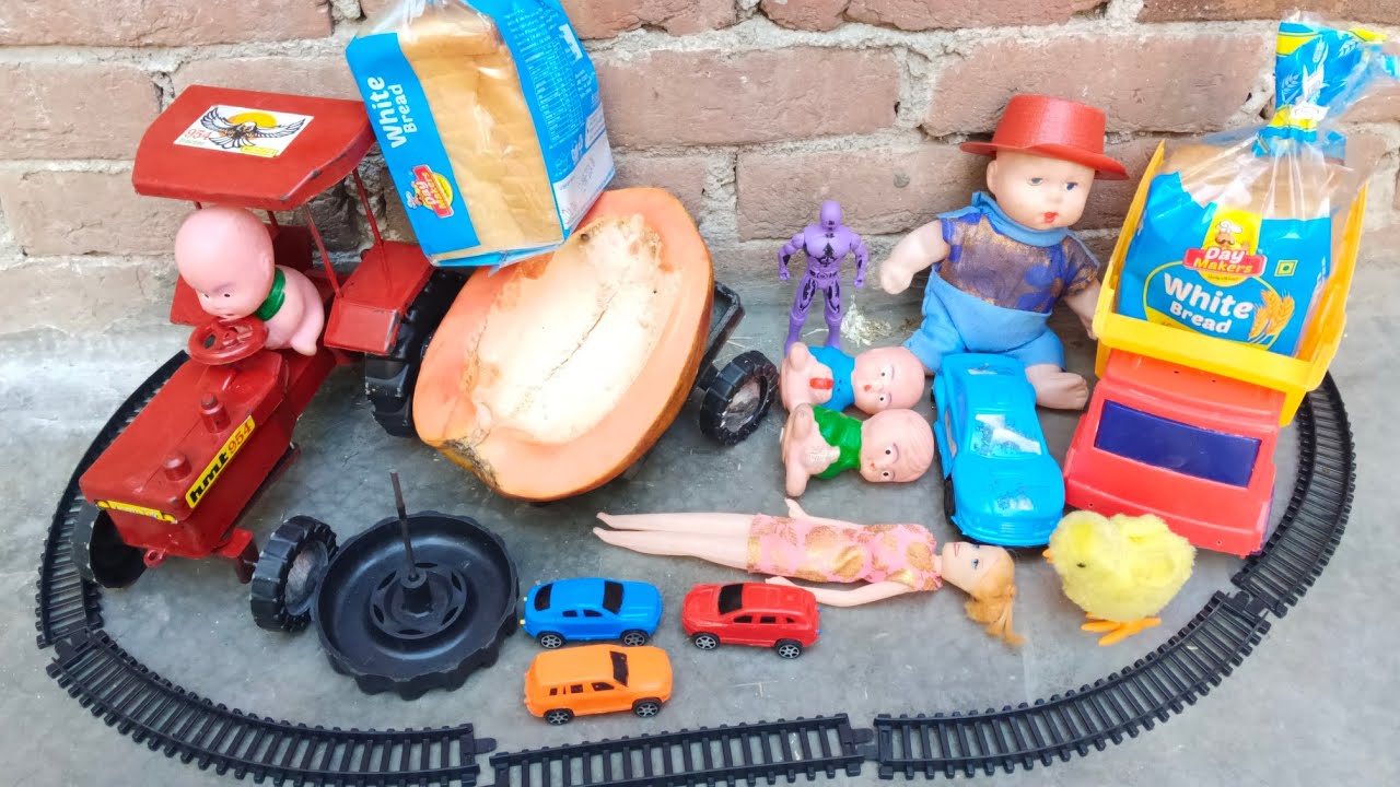 mini tractor laya bread or papita diy mini tractor | gadi wala cartoon ...