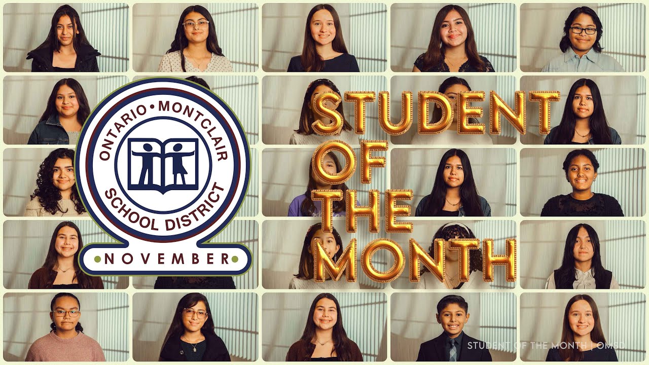 Student of the Month | November 2025 | OMSD - YouTube