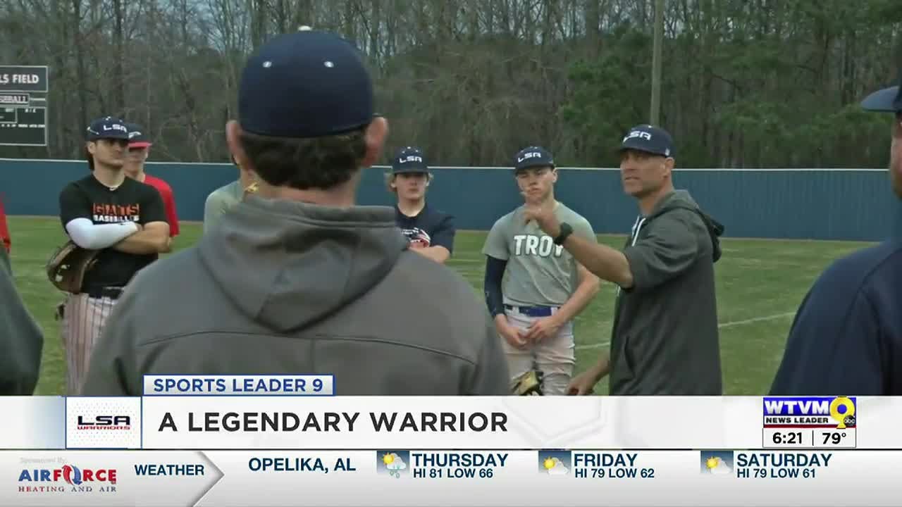 Tim Hudson leading the way for Lee-Scott baseball - YouTube